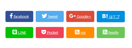 WordPressのテーマ「Gush」のSNSボタンのカスタマイズ